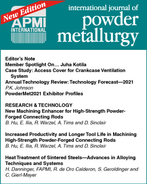 International Journal of Powder Metallurgy
