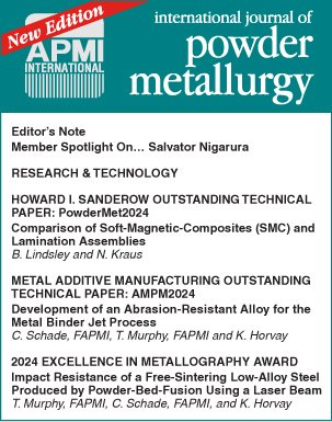International Journal of Powder Metallurgy