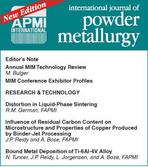 International Journal of Powder Metallurgy